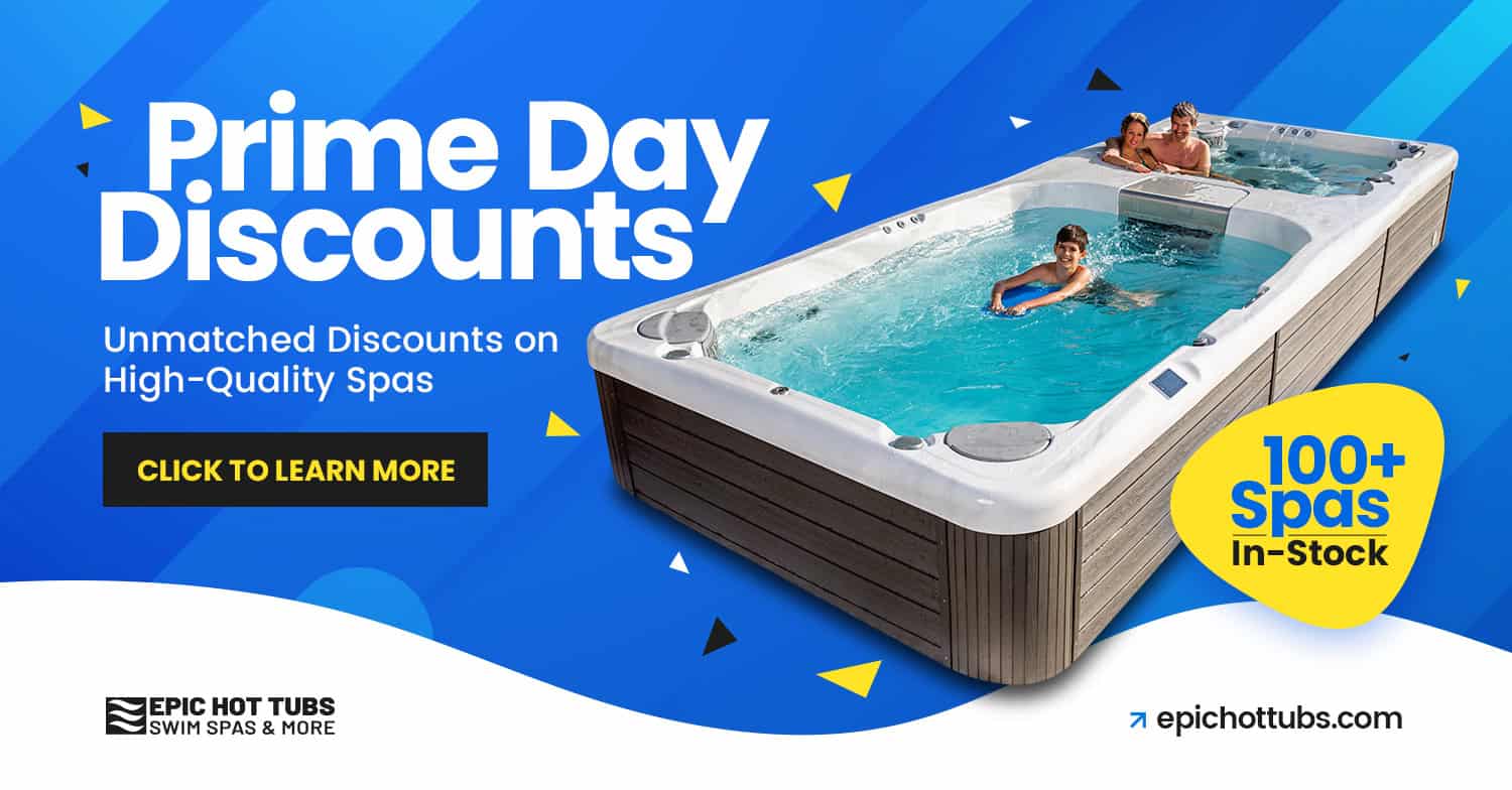 Prime Day Discounts on Hot Tubs & Swim Spas in NC